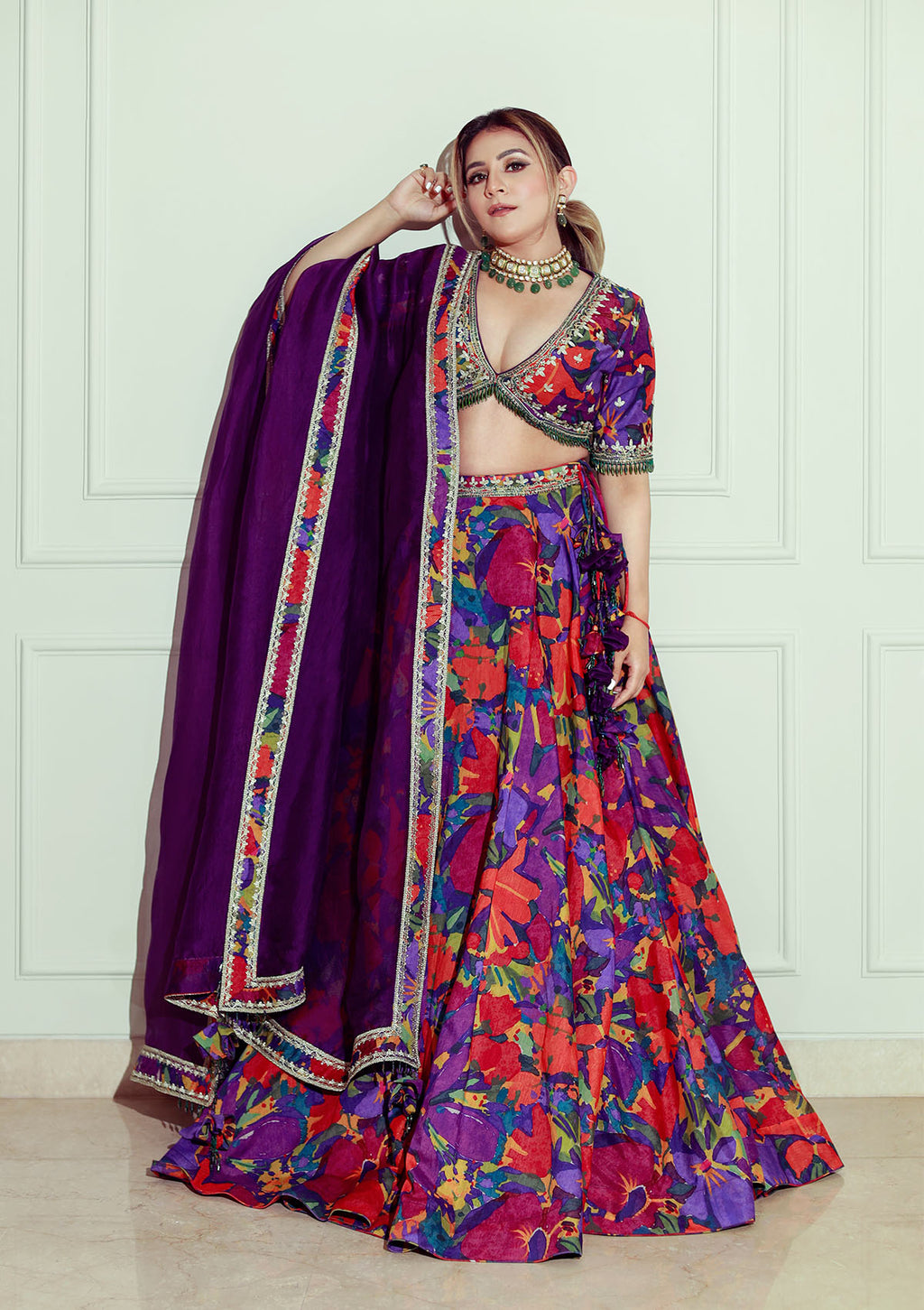 Rang Embroidered Lehenga Set – Seeaash